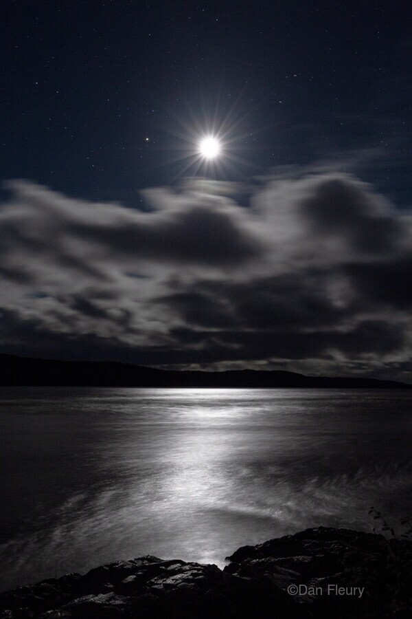 Moonscape Lake Superior by Dan Fleury Wall Art